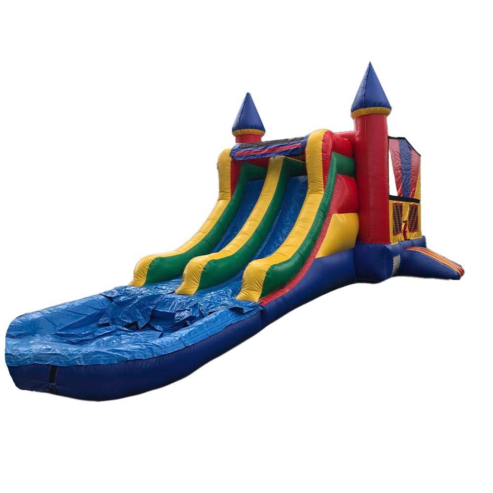 Big combo Multicolor Castle - Miami Party Rental