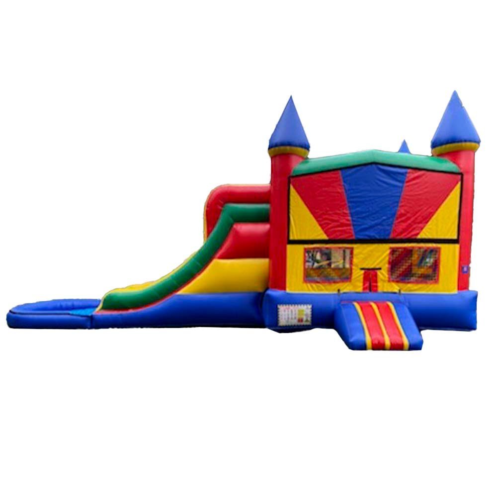 Big combo Multicolor Castle - Miami Party Rental